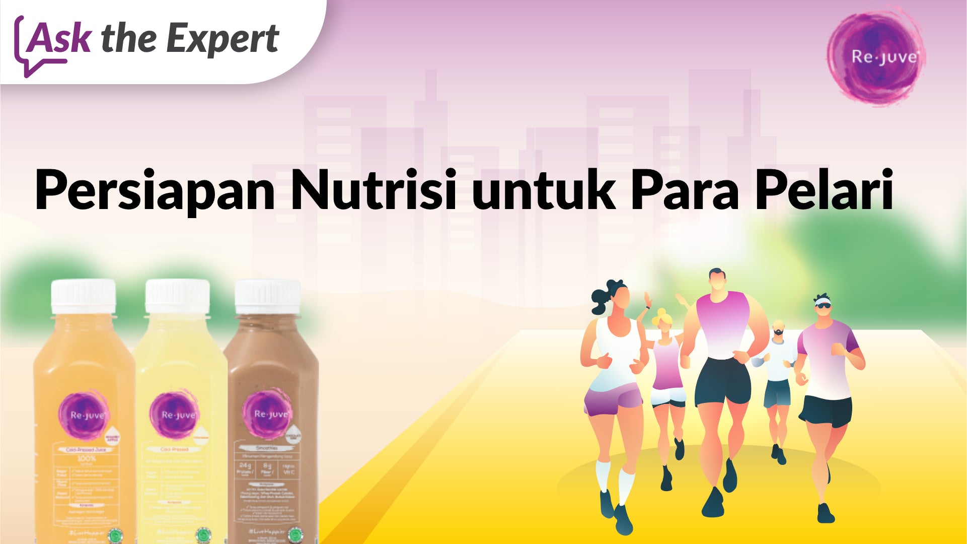 Ini Tips Lari untuk Pemula Marathon yang Ampuh! Bukan Cuma Latihan! – Re.juve True Cold Pressed